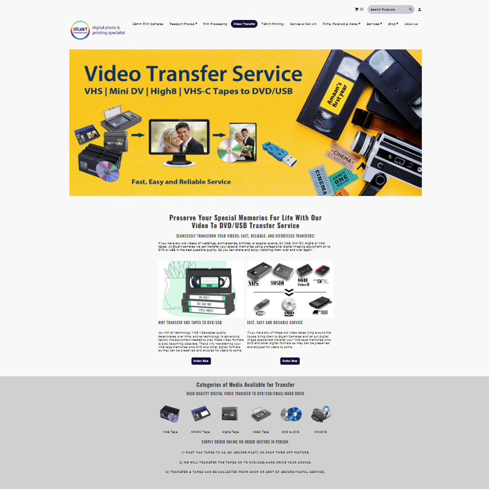 Video Transfer Service: Preserve Your Memories Today